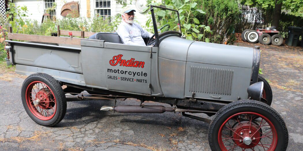 Ford Model A Roadster Pickup Used For Errands And For Racing
