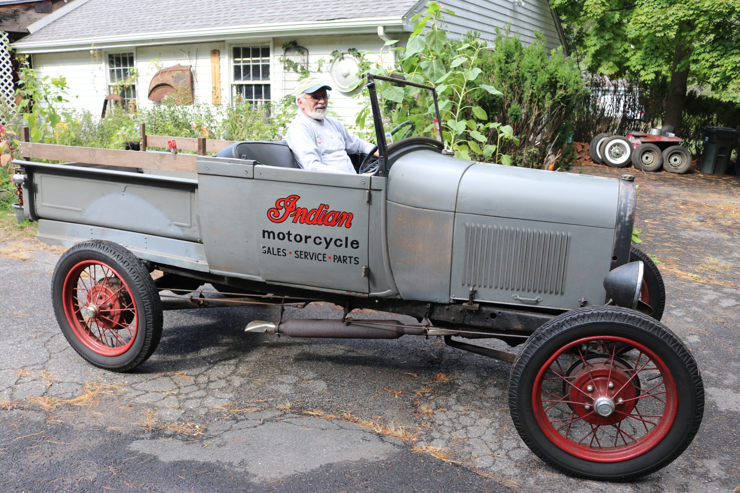 Ford Model A Roadster Pickup Used For Errands And For Racing