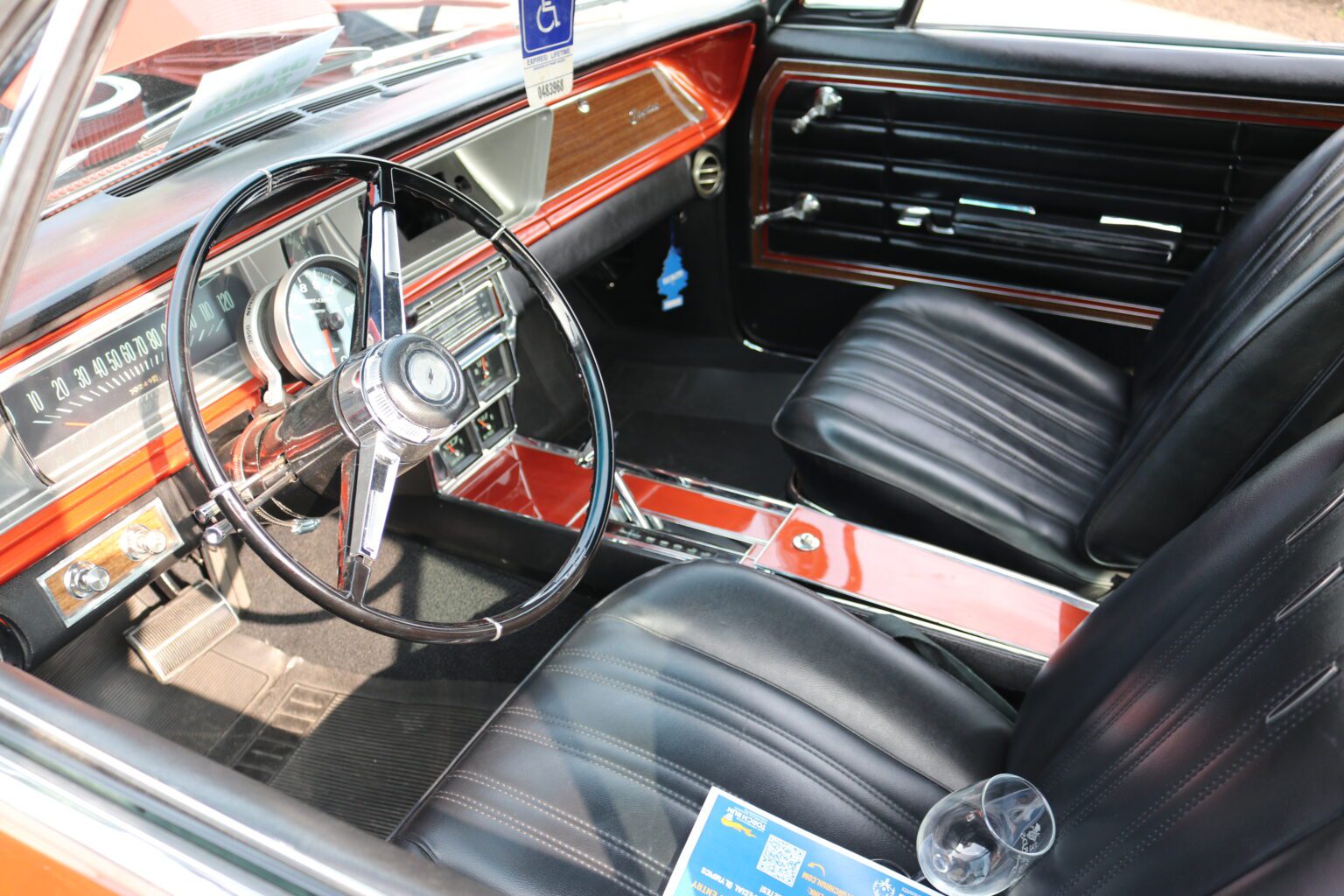 Captivating Color On 1966 Chevrolet Caprice Custom