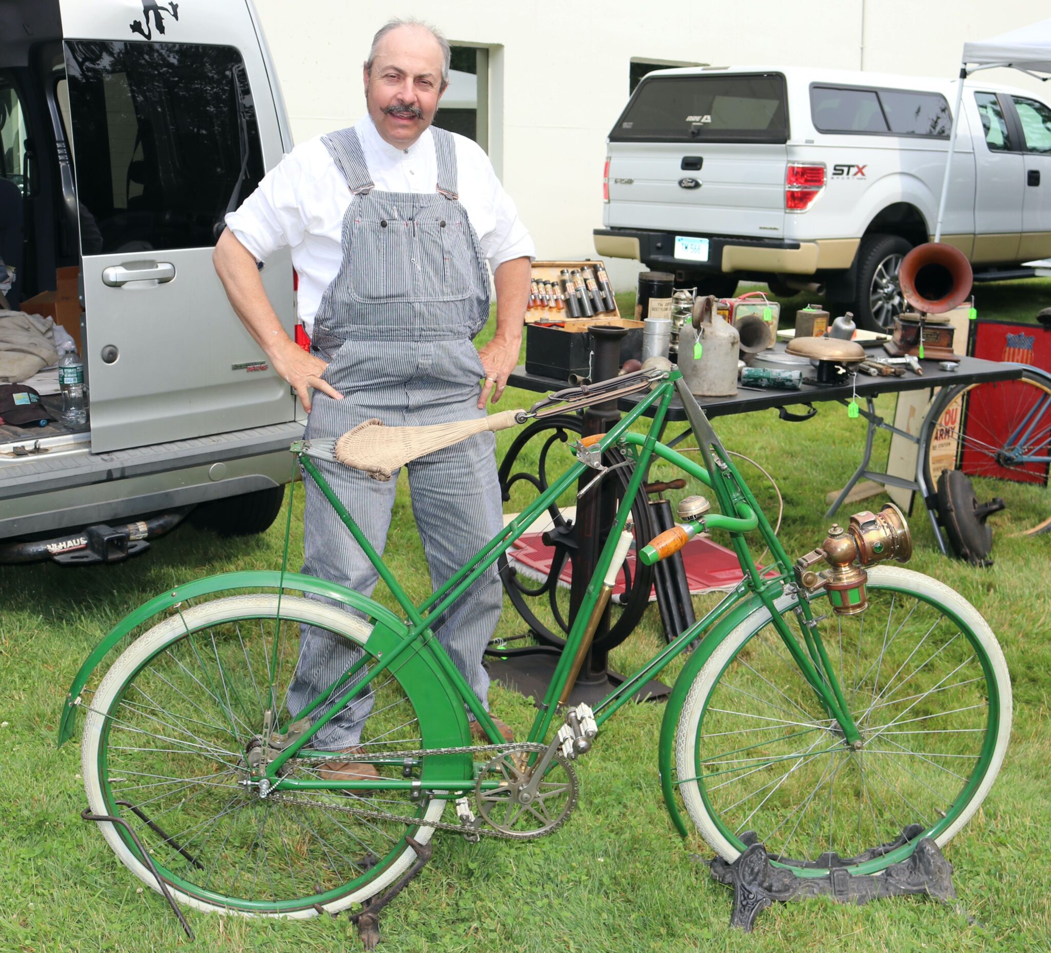 RIDE-CT: A Rare Dursley Pedersen Bicycle At Iron Range Swap Meet & Car Show