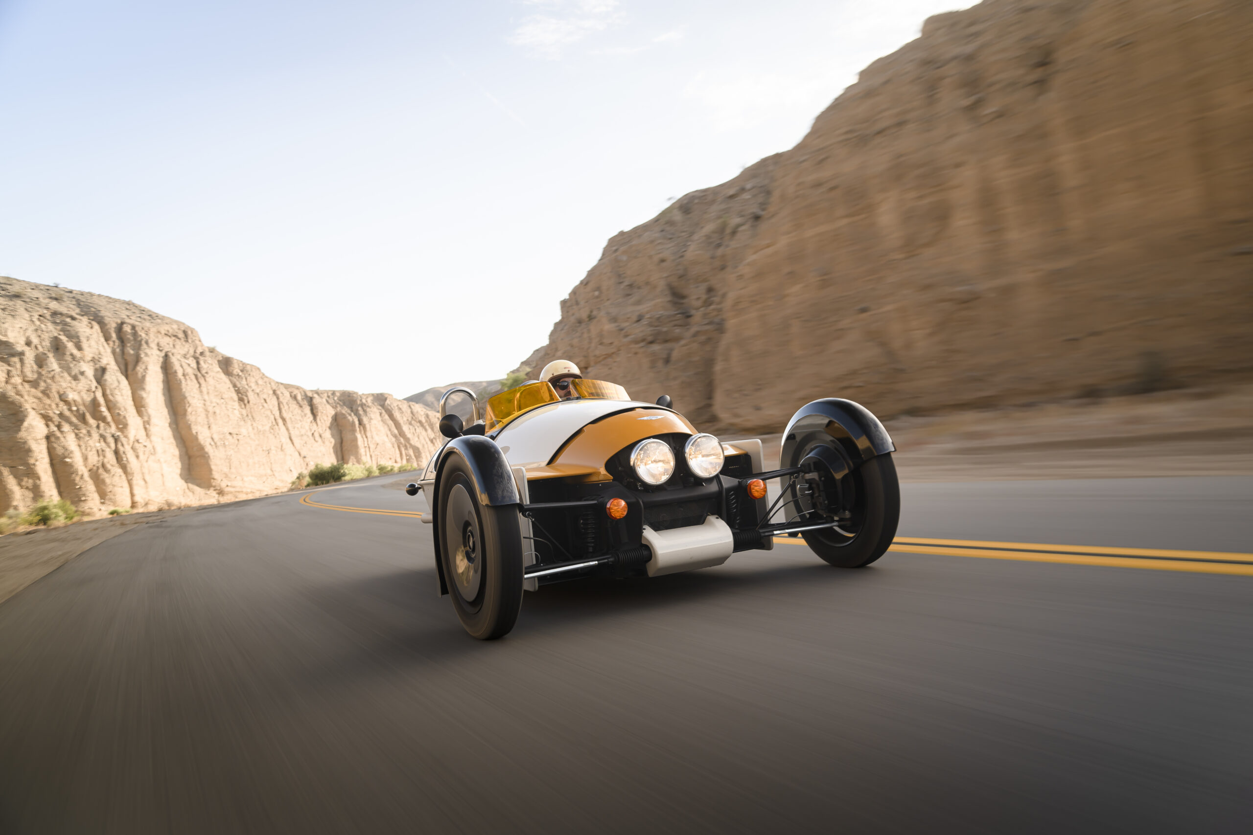 Morgan Returns To U. S. With New Three-Wheeler