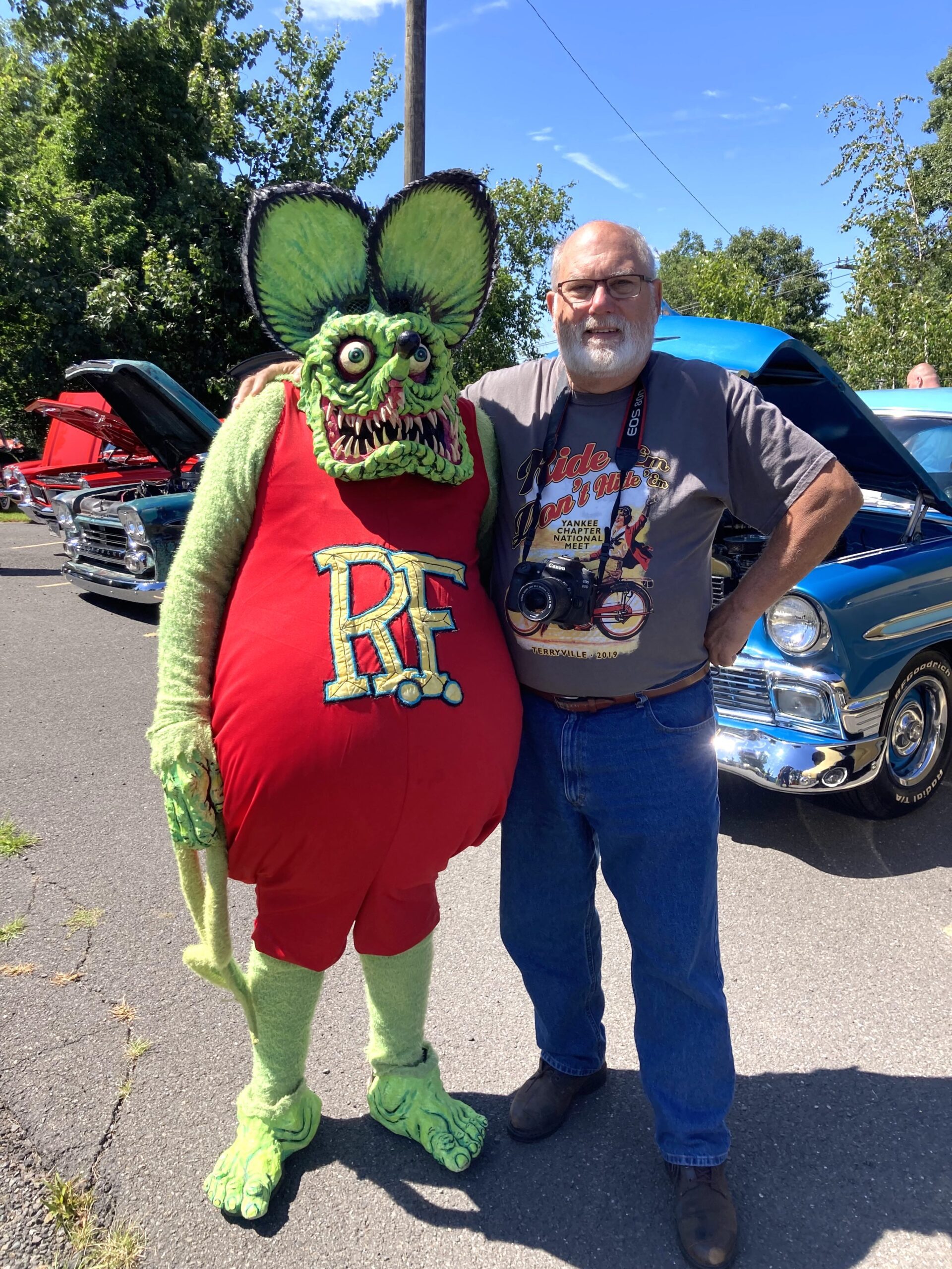 Rat Fink Adds Celebrity Aura To American Italian Civic Club's Show