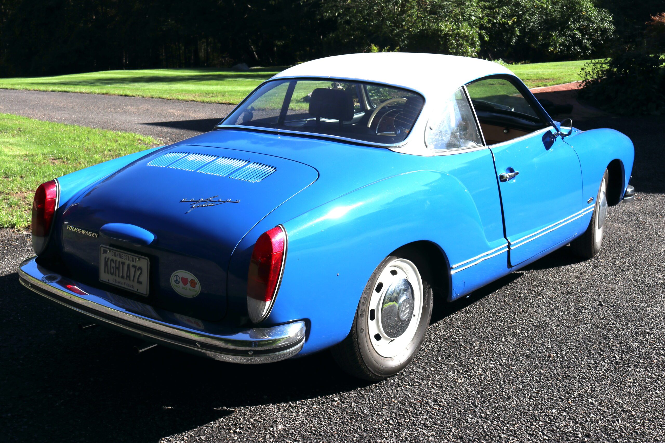 Owner Says Karmann Ghia Slower Than A Riding Mower