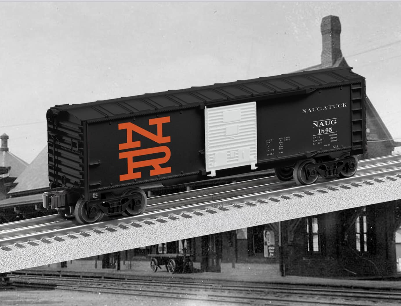 Model Train Maker Lionel Making Boxcar With Markings of Connecticut's ...