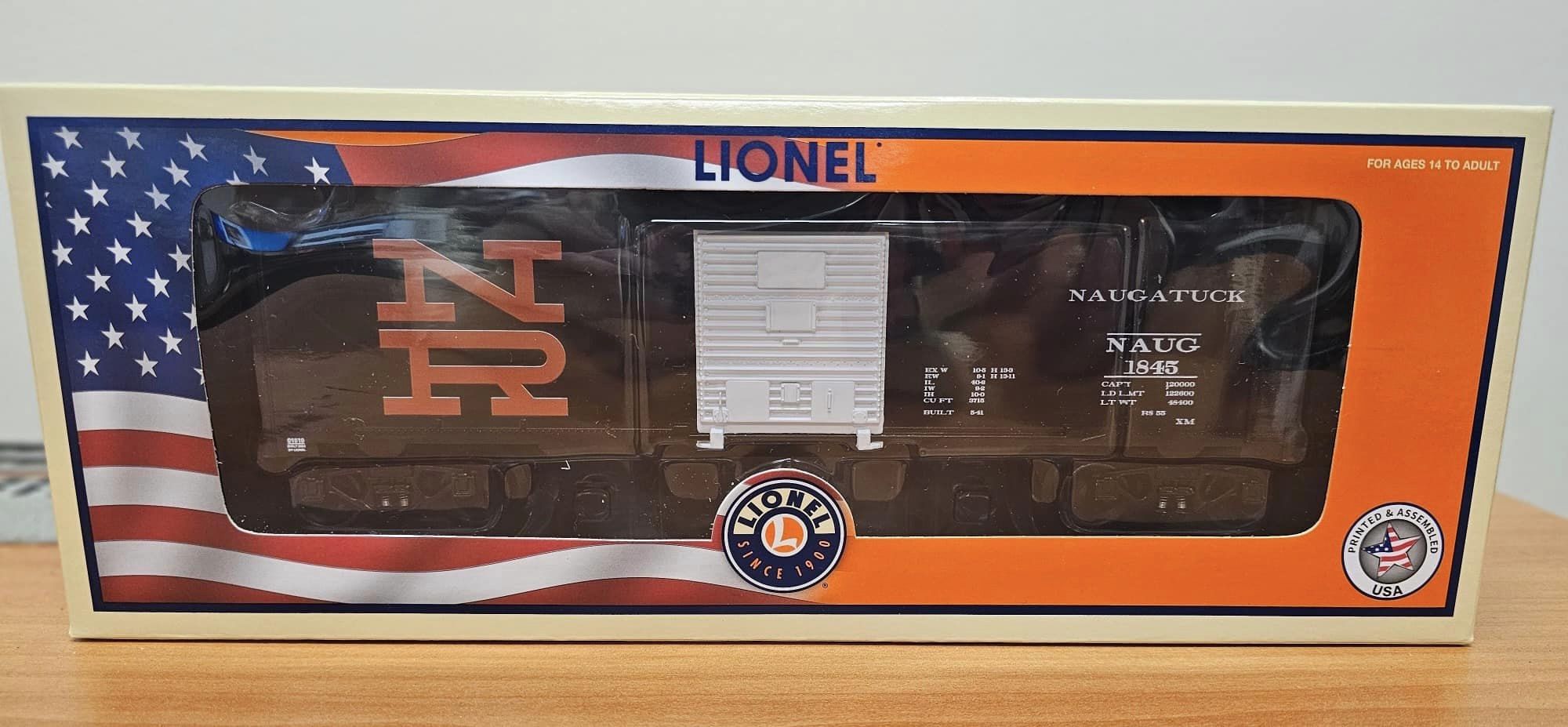 Model Train Maker Lionel Making Boxcar With Markings of Connecticut's ...