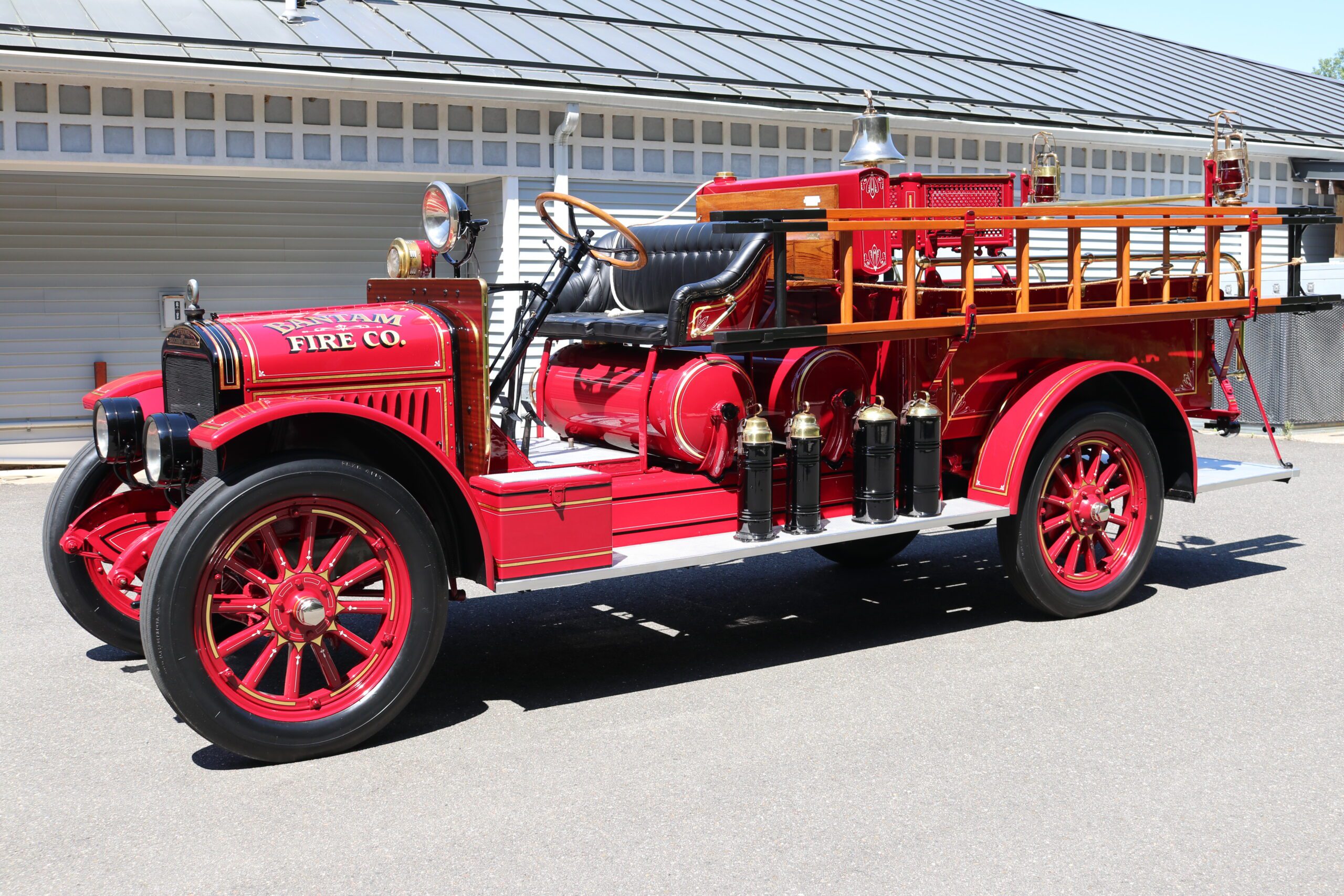 A 102-Year-Old Fire Truck "Point Of Pride" For Bantam Fire Co. (with Video)