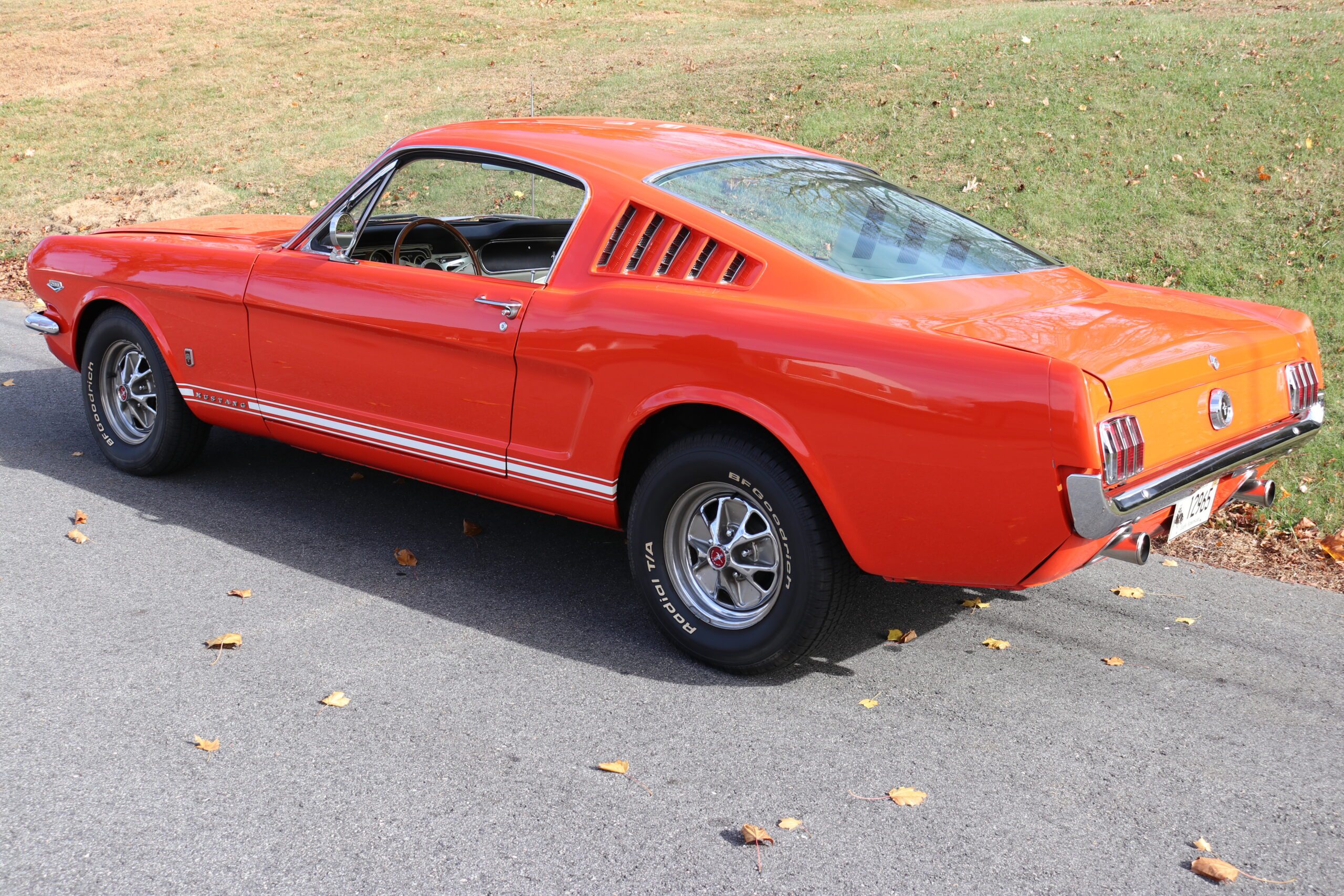 Inherited 1965 Ford Mustang GT In Original Poppy Red - RIDE-CT ...