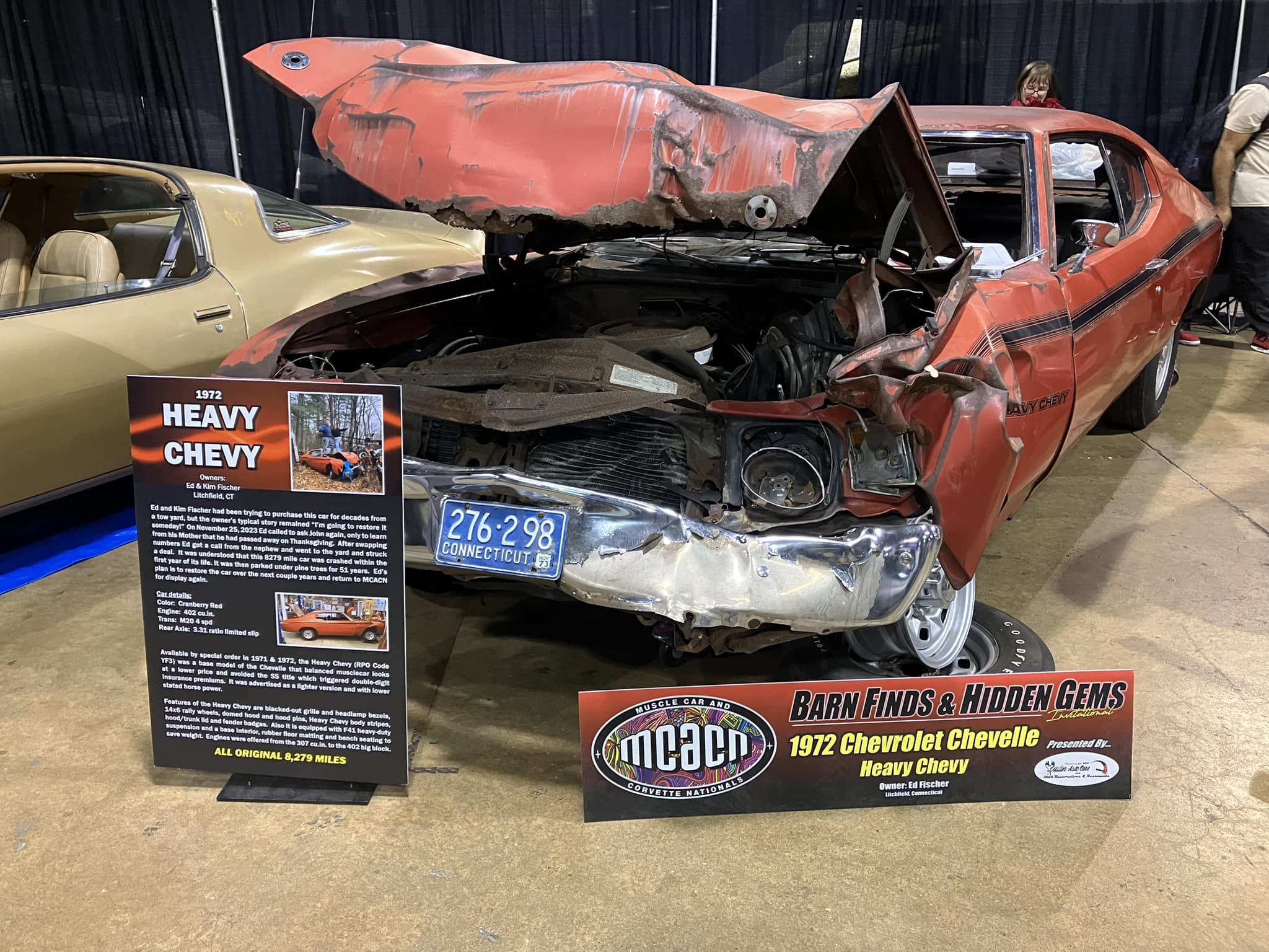 Info Sought On Crashed "Heavy Chevy," Litchfield Owners Plan Restoration